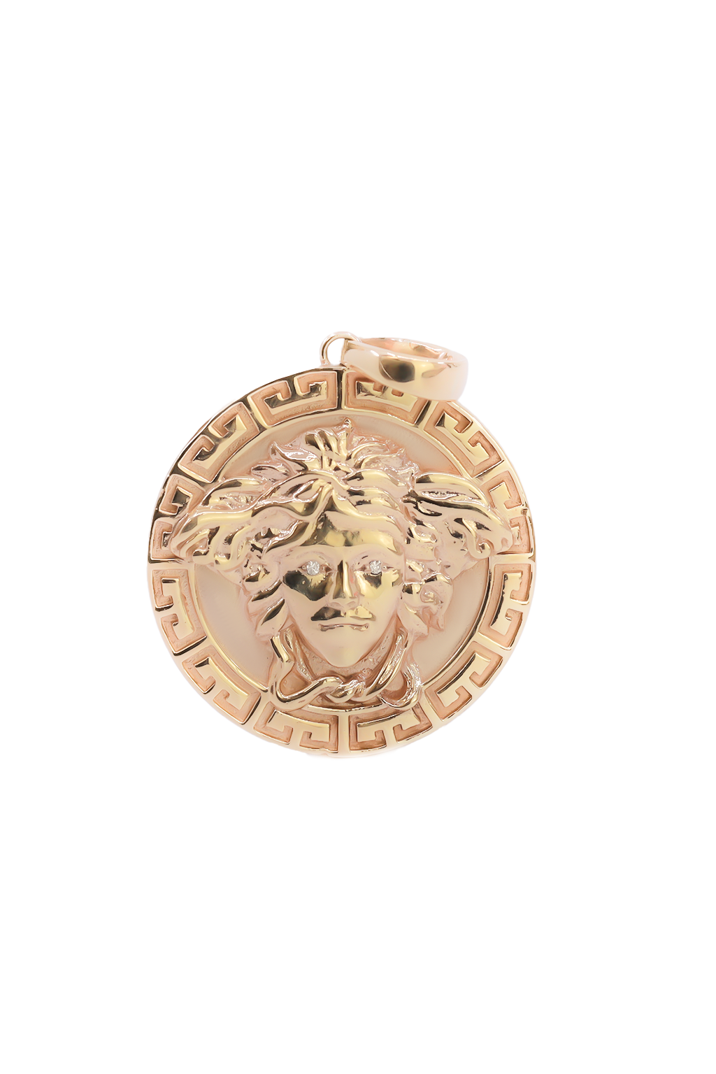 9ct Medusa Large Diamond Eyes – Mr Money
